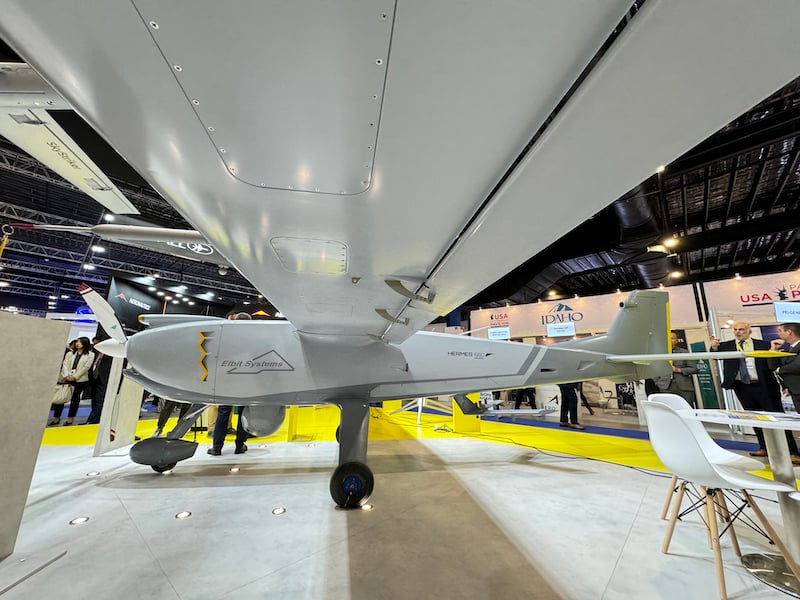 Elbit Unveils Hermes 650 Spark At Singapore Airshow | Aviation Week Network